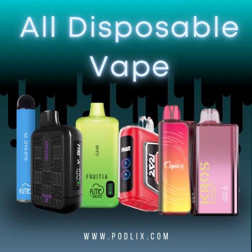 All Disposable Vapes - Podlix.com