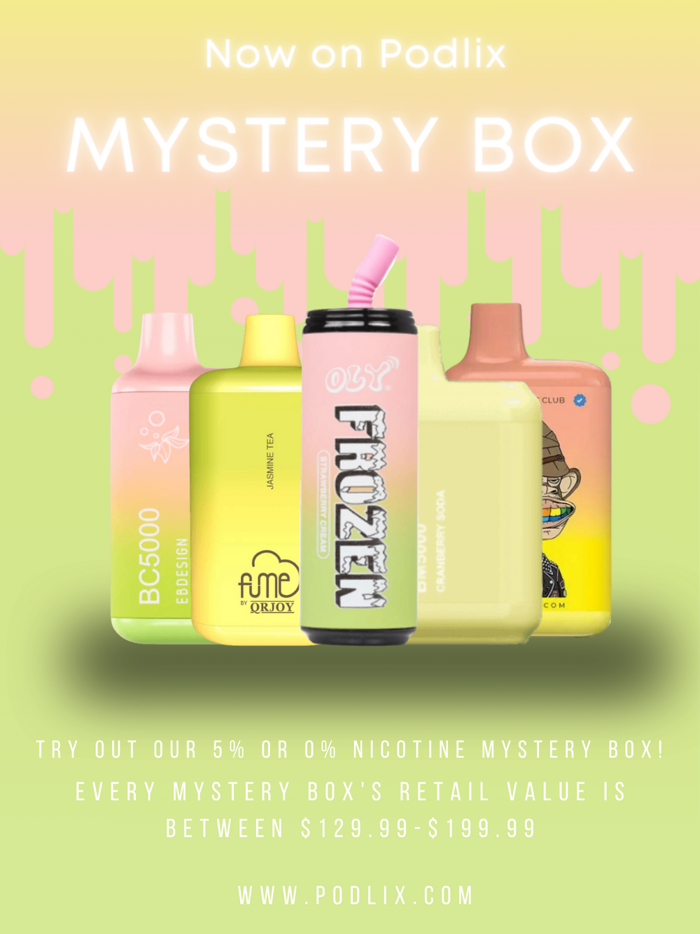 Podlix - House of Vape. Best Disposable Vapes 2023