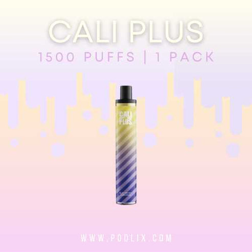 Cali Plus Disposable Vape: 5% Nicotine | 1500 Puffs – Podlix